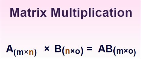 Matrix Multiplication GeeksforGeeks