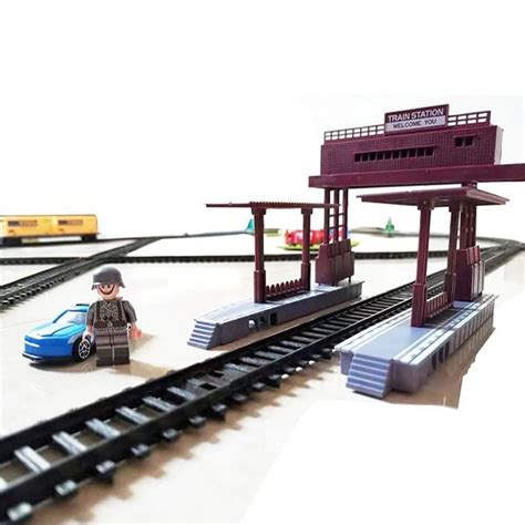 Classical Electric Train Railway Ho 187 Set Diy Tracks Trains Toy