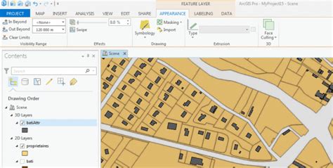Arcgis Pro Spatial Joint And Entities Extrusion Blog Gis And Territories
