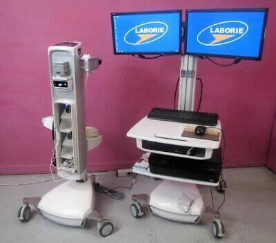 Used LABORIE Full Size Wireless Urodynamic Aquarius XT Urodynamic Analyzer System W Workstation