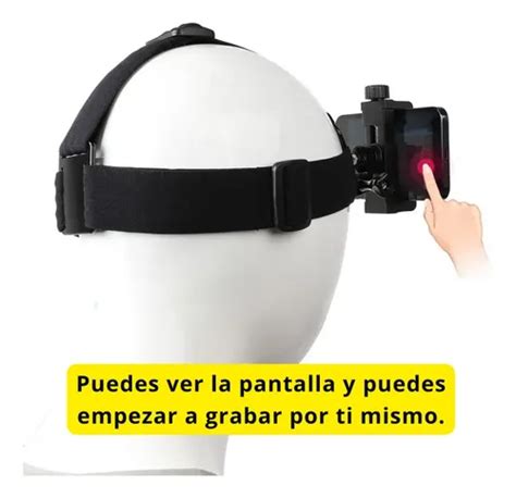 Vincha Arnes Cabeza Celular Soporte Cámaras Deportivas Gopro Envío Gratis