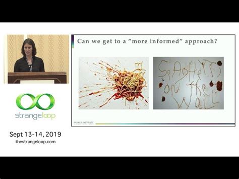 strange loop conference talk building a unified cancer immunotherapy