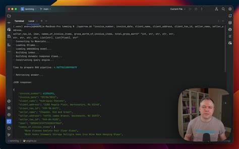 andrej baranovskij on linkedin transforming invoice data into json
