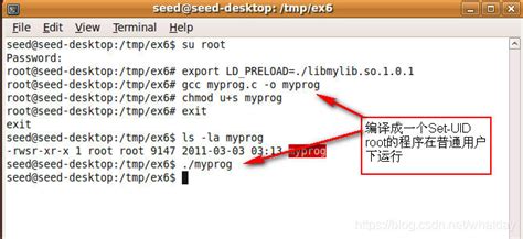 set uid程序漏洞实验 setuid实验 csdn博客