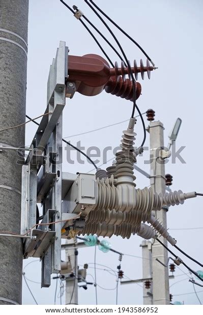 High Voltage Electrical Substation On Wiring Stock Photo 1943586952 Shutterstock