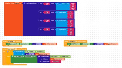 Open A Listview Selecting An Item In An Other Listview Discuss Kodular Community