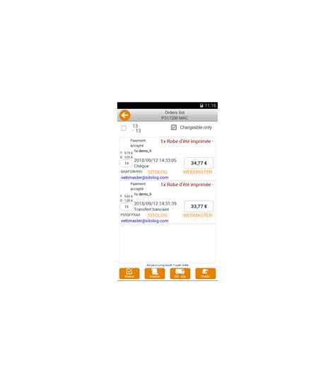 Sitolog Prestashop Mobile Application To Manage Orders And Customers