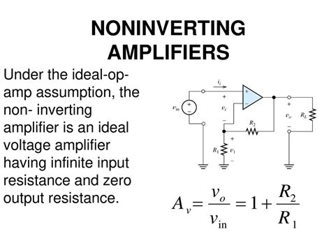 output impedance of non inverting amplifier