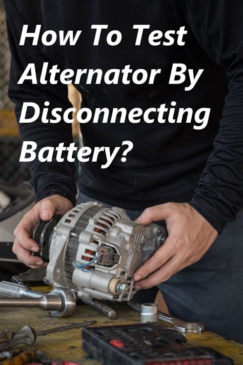 How To Test Alternator By Disconnecting Battery Electronic Control Unit Auto Repair Shop