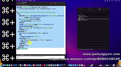 Applescript Applescript Applescriptpp Write Text To File Script