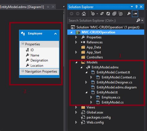 ASP.NET MVC CRUD Operation Using Entity Framework Without Writing Single Code
