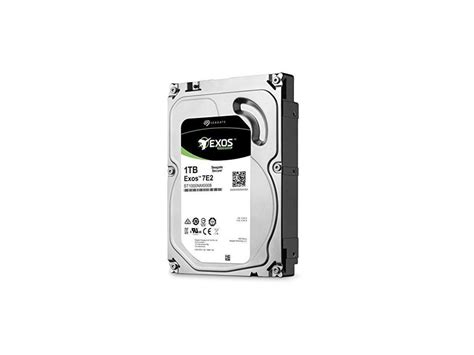 Seagate Bare Drives Seagate Exos 7E2 1TB SATA 6Gb/s 128MB Cache 3.5 ...
