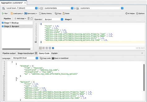 MongoDB Project Example MongoDB Aggregation Pipeline
