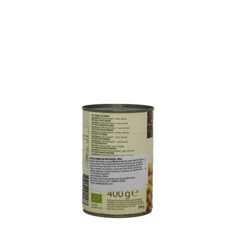 Fasule E Bardhë Cannellini Në Kanaçe 400g Dyqani Bio