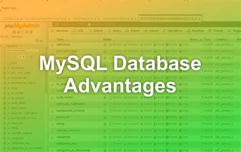 Mysql Database Advantages You Need To Know Matob