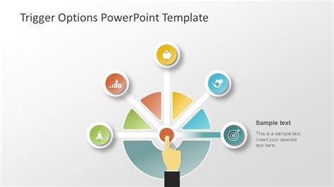 Trigger Options PowerPoint Template SlideModel