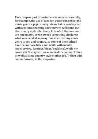 Props And Costume List DOCX