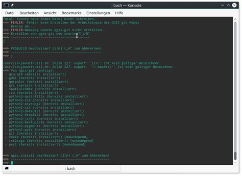 Installation How To Install QGIS Master Using Octopi Geographic Information Systems Stack