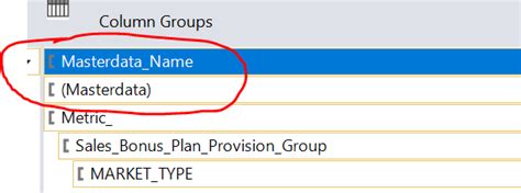 Sql How To Make A Column Invisible In An Ssrs Matrix Stack Overflow