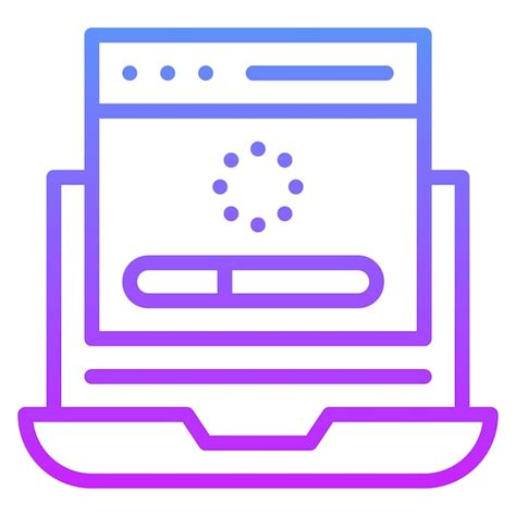 Premium Vector Web Loading Vector Icon Illustration Of Coding And Development Iconset