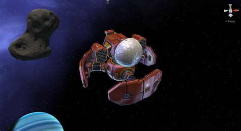 [unity] space shooter working title — polycount