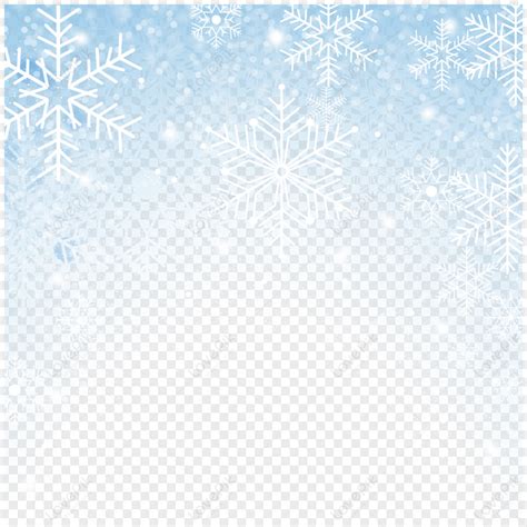 하얀 눈송이 조명 일러스트 효과 테두리만화아름다운 Png 일러스트 무료 다운로드 Lovepik