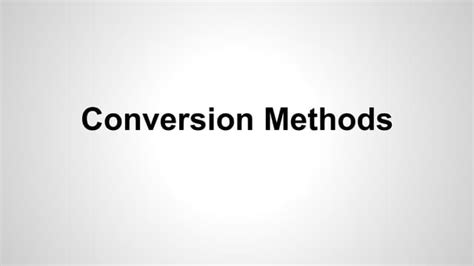 conversion methods pptx programming languages computing