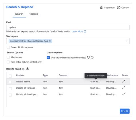 Search Replace How To Use Project Addons