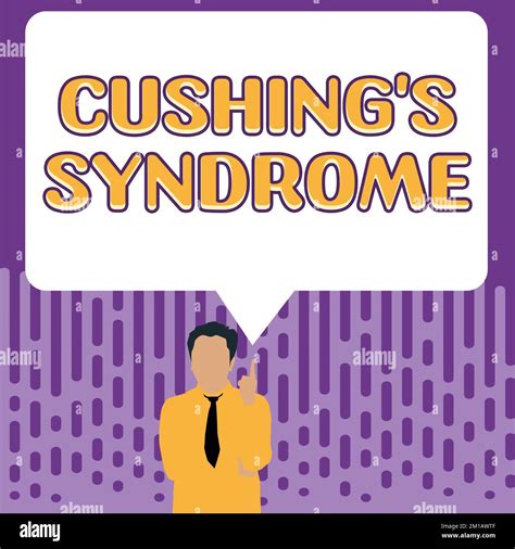 Conceptual Display Cushings Syndrome Conceptual Photo A Disorder Caused By Corticosteroid