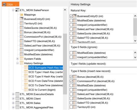 Updating Table Values History Settings Community