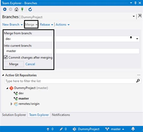 Uso básico Git en Visual Studio Diego López Desarrollador NET