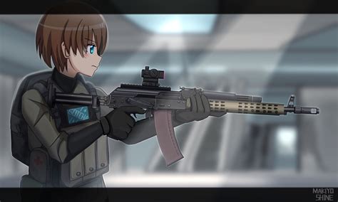 Makiyo Shine Original Highres Ak 74 Ammunition Pouch Assault Rifle Makiyo Shine Original Highres Ak 74 Ammunition Pouch Assault Rifle