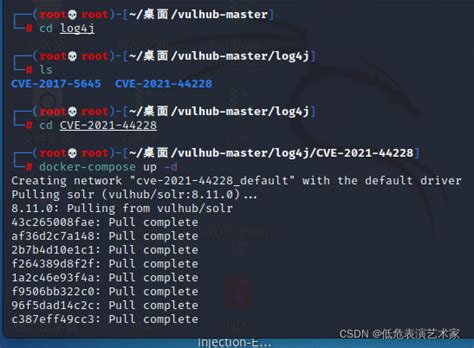 （vulhub环境搭建复现）cve 2021 44228 Apache Log4j 远程代码执行漏洞vulhub Cve 2021 44228复现 Csdn博客