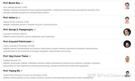 【tsp期刊推荐】影响因子稳步上升，journal Of Renewable Materials值得期待！ 知乎