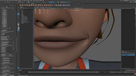 Advanced Skeleton Lip Crease Corrections Autodesk Community