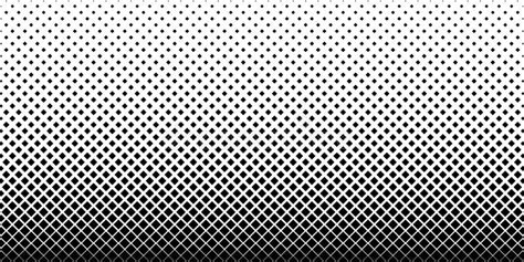 Square Fades Pattern Faded Halftone Black Rhombus Isolated On White Background Degraded Border