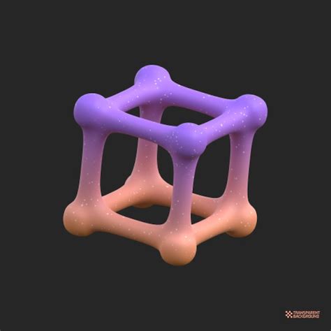 Premium Psd 3d Rendering Abstract Gradient Object Art Geometric Shapes