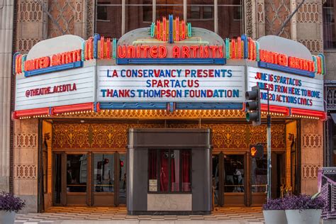United Theater On Broadway Los Angeles Historic Theatre Photography