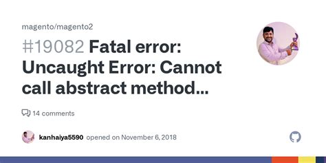 Fatal Error Uncaught Error Cannot Call Abstract Method Magentoframeworkappactioninterface