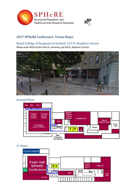 Rcsi Conference Map Sphereprogramme Page 1 1 Flip Pdf Online