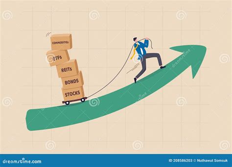 Investment Assets Or Financial Products For Diversify Portfolio Wealth Management And Asset