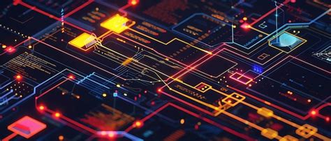 Intricate Flowchart Of A Quantum Algorithm Premium Ai Generated Image
