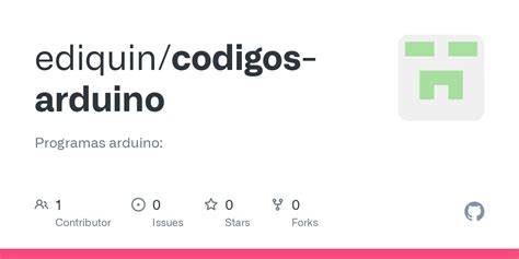 Github Ediquin Codigos Arduino Programas Arduino