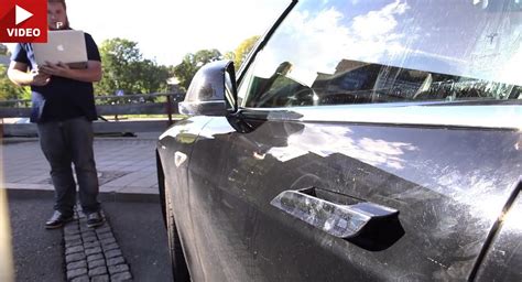 hackers exploit app vulnerability to locate and steal a tesla model s