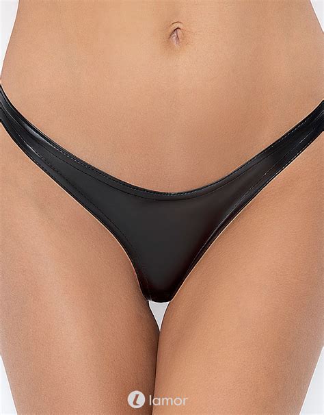 Noir Handmade P10 Wetlook String Boudoir Stories LAMOR Lamor Sexy Kleding Sexy