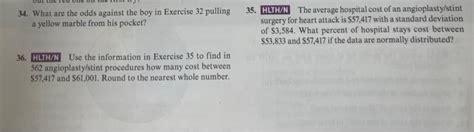 Solved 34 What Are The Odds Against The Boy In Exercise 32