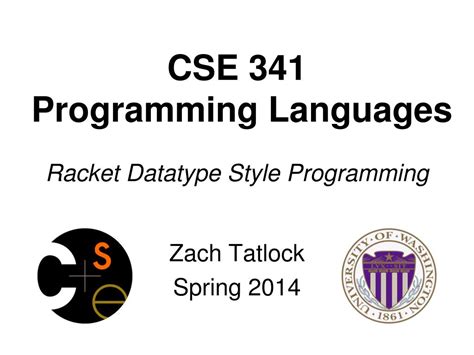 ppt cse 341 programming languages racket datatype style programming