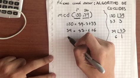 Algoritmo Euclidiano Braulio Silva Grupo 30 Youtube
