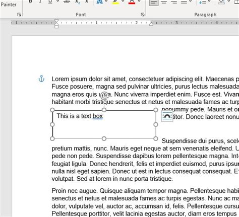 How To Remove Text Box Border In Word For Office Pinatech