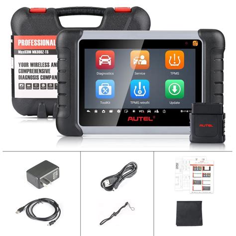 2024 Autel MaxiCOM MK808TS MK808S-TS Newly Adds Active Test & Battery ...